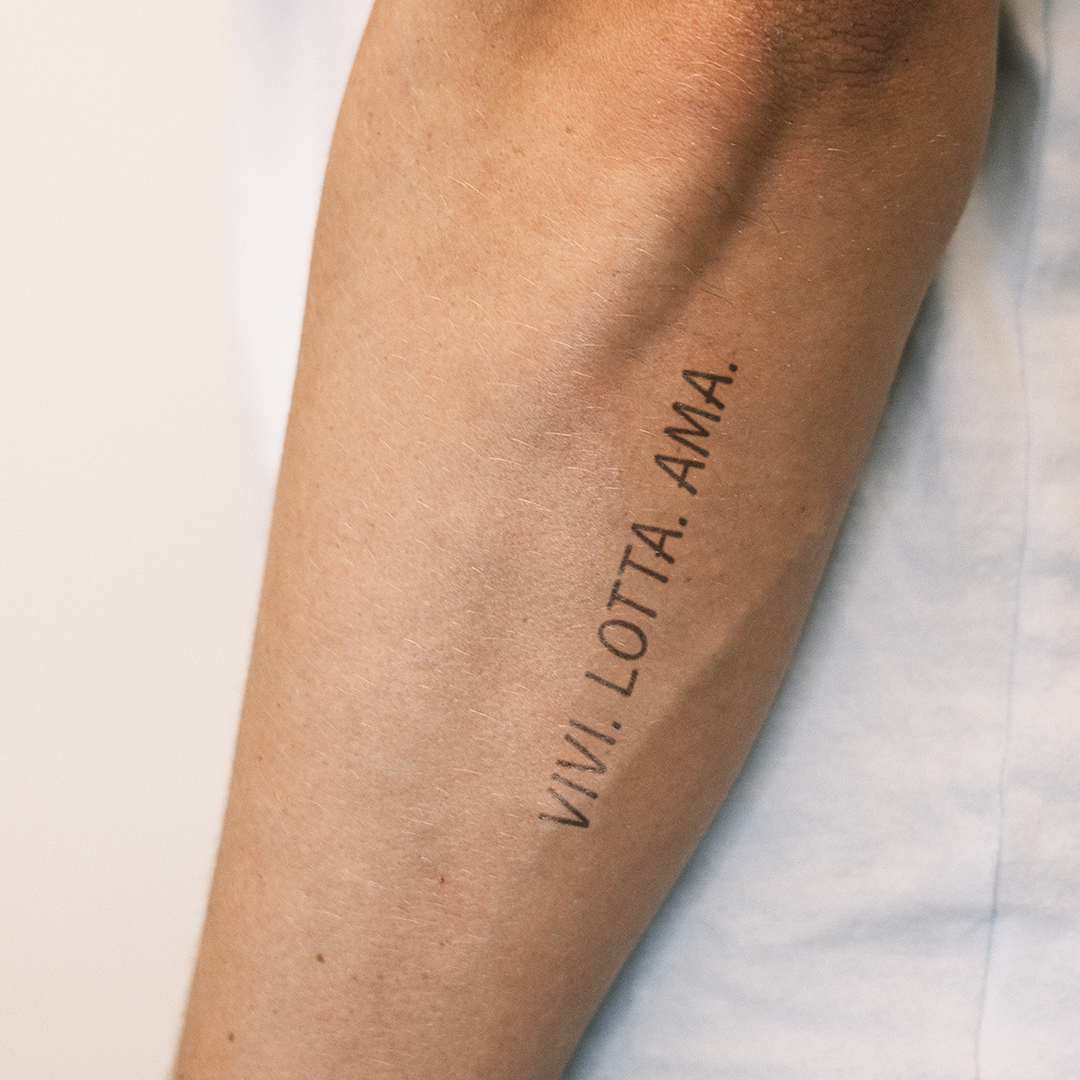 Vivi. Lotta. Ama. | 2 Wochen Temporäres Tattoo | Inkster