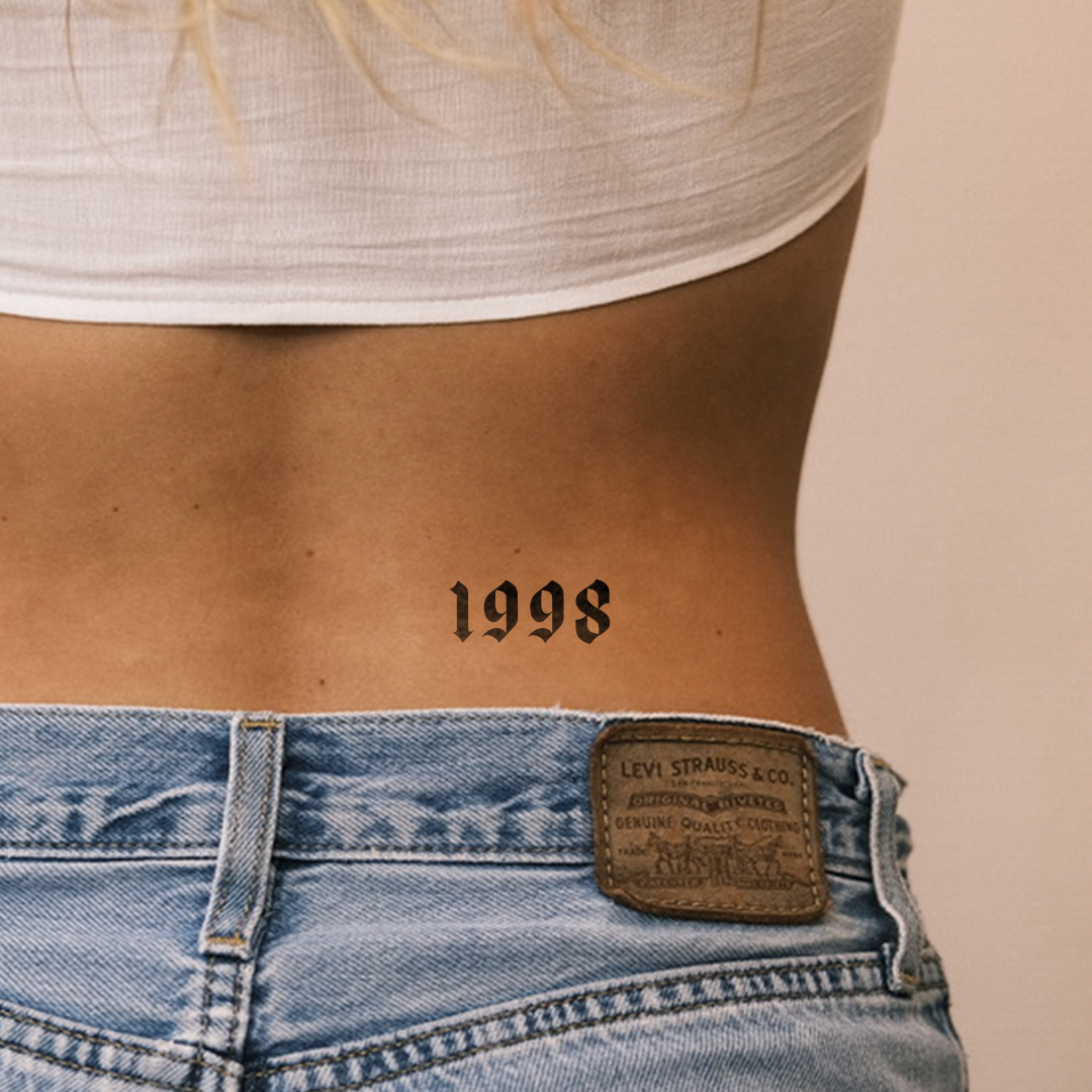 1998 Traditional | 2 Wochen Temporäres Tattoo | Inkster